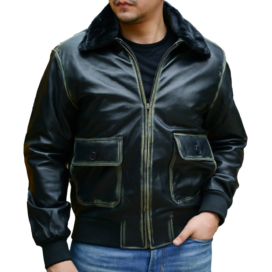 Leather Bomber Jackets For Men's – Jildleather